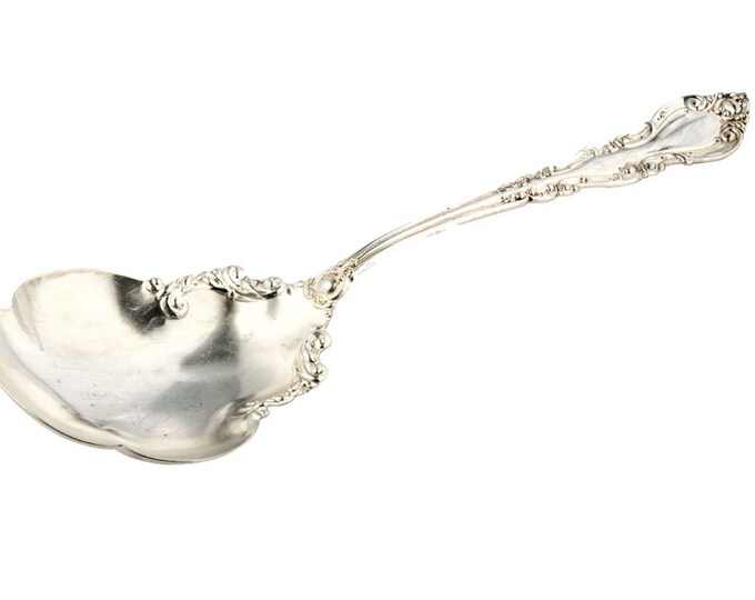 International Silver Co Warwick Sterling Berry Spoon No Monogram 8 1/2 ...