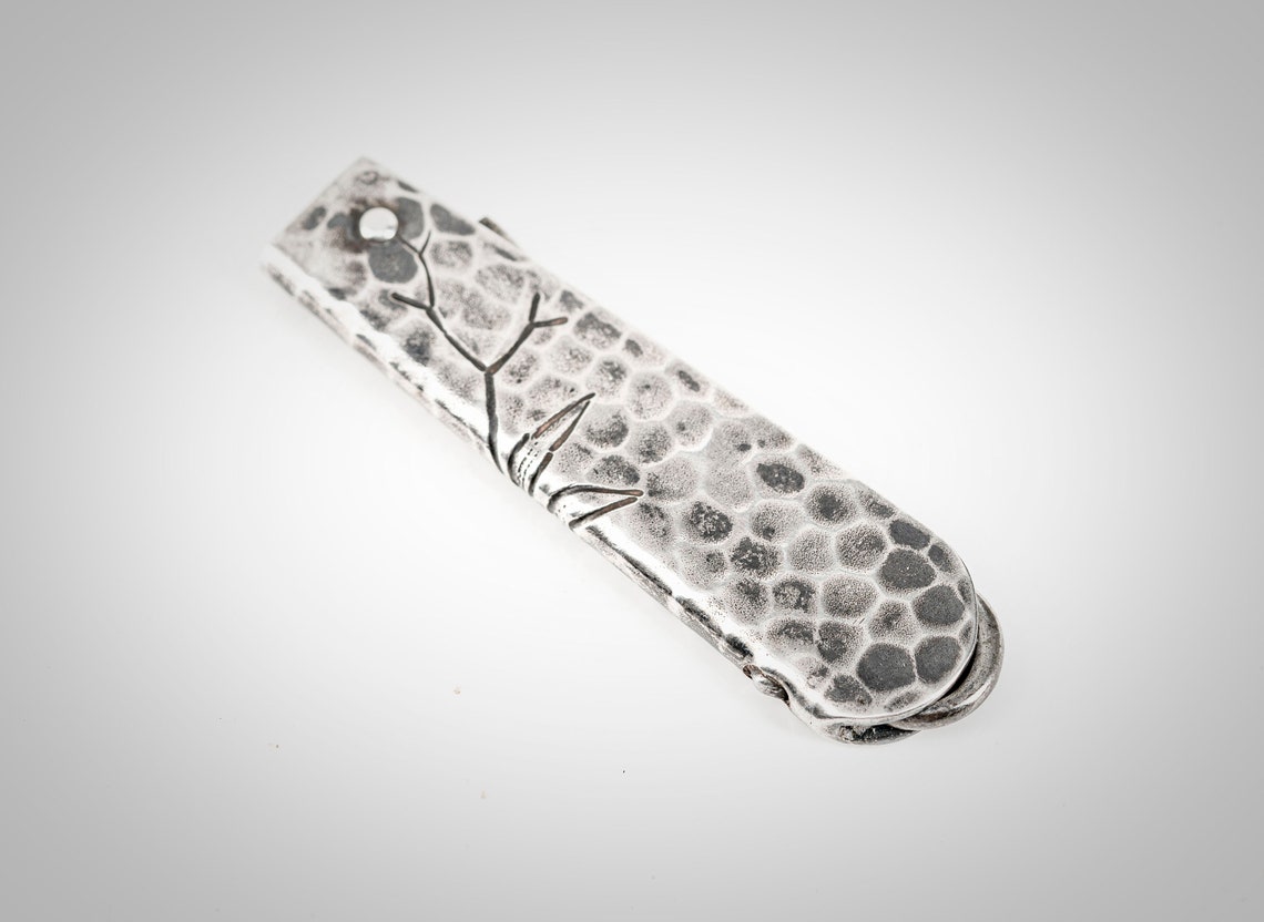 Shiebler sterling folding button hook Aesthetic design C W | Etsy