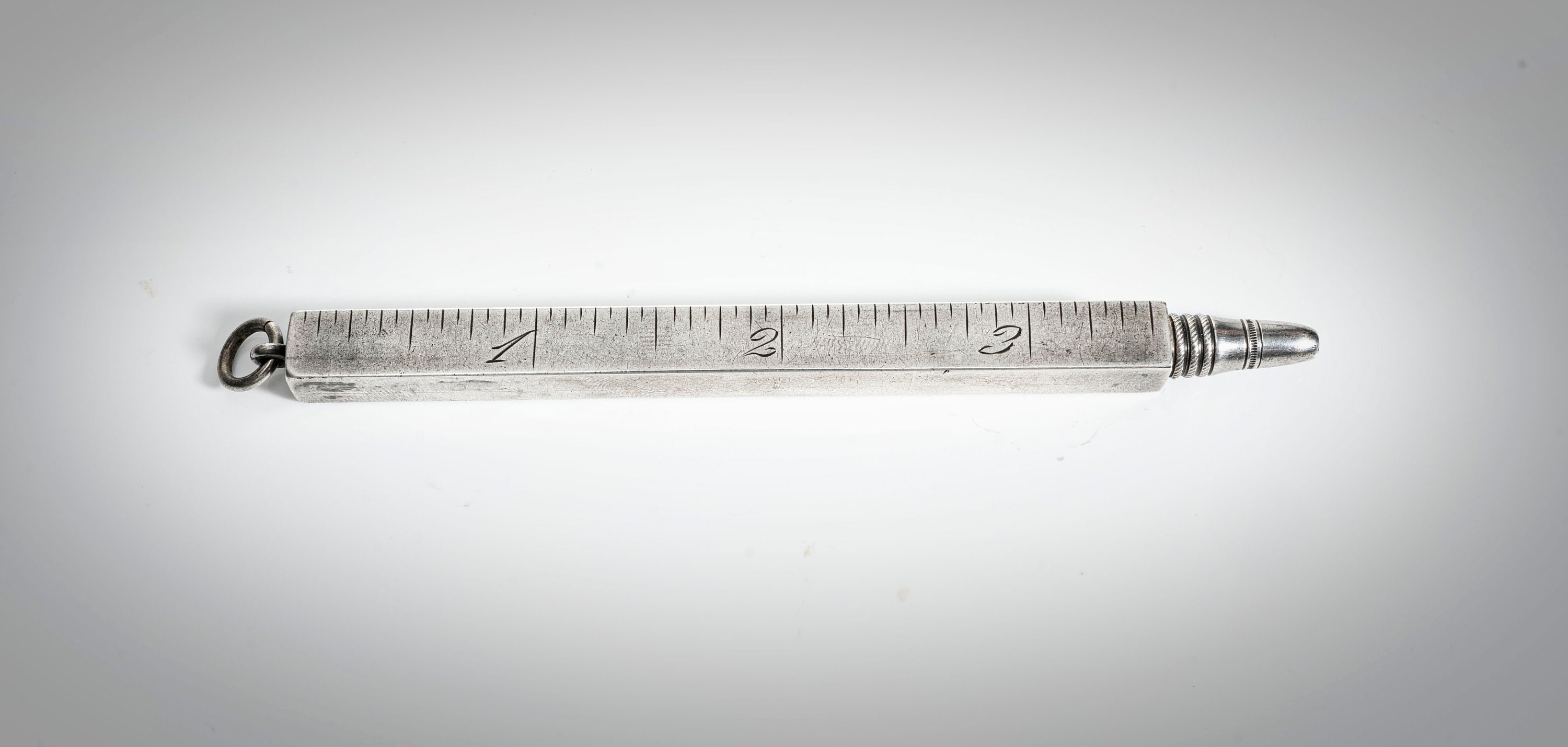 Sterling 12 ruler telescoping mechanical pencil for | Etsy