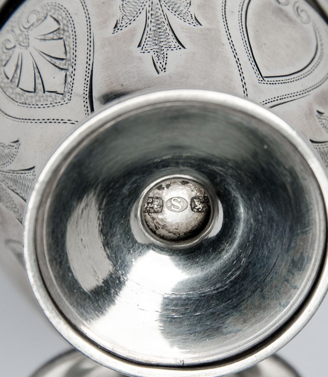 George Sharp Phila Coin Silver Pair of Salts - Etsy