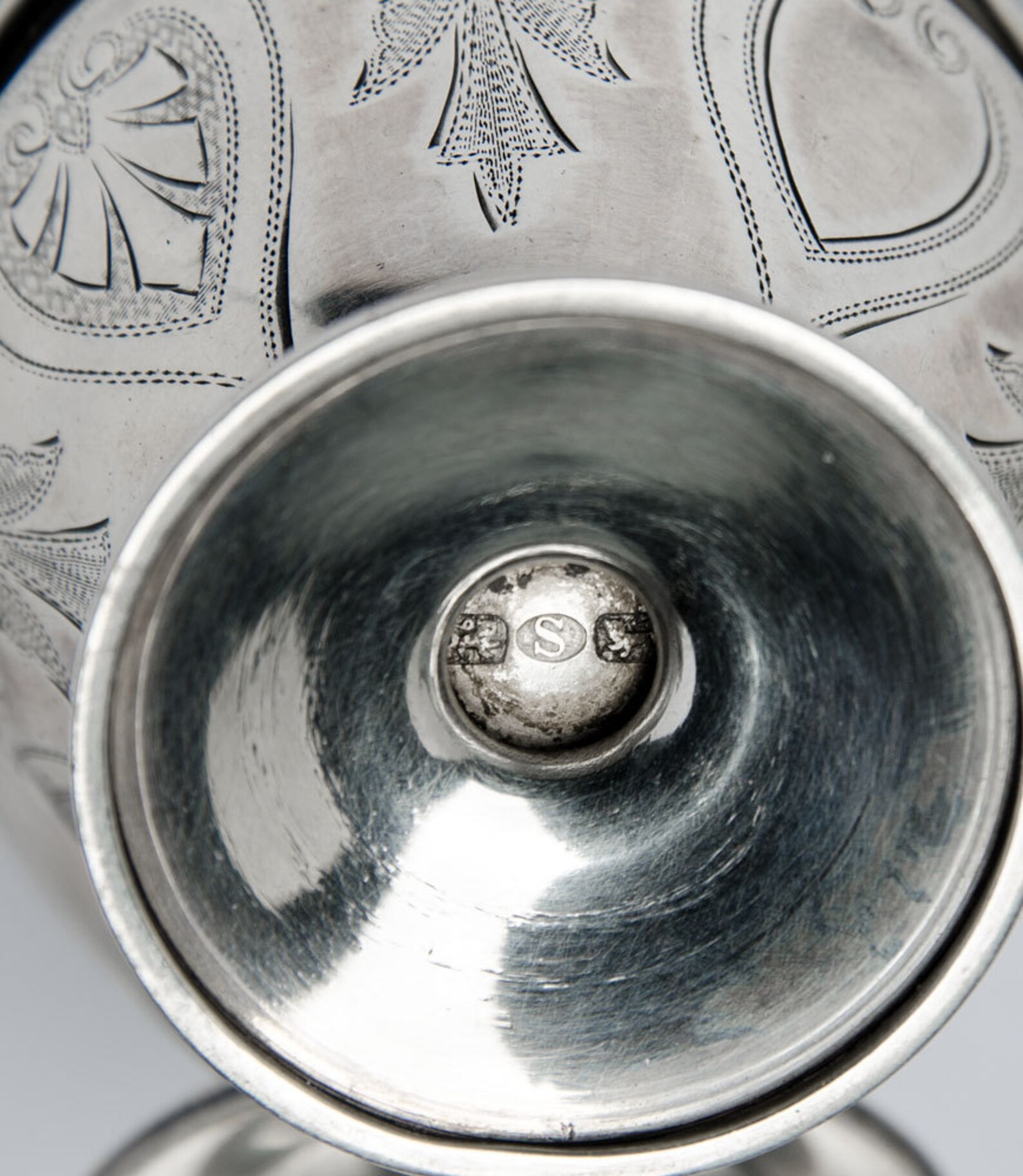 George Sharp Phila Coin Silver Pair of Salts - Etsy