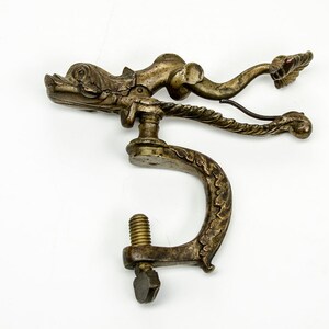 Antique Large Brass Figural Dolphin Shape Sewing Clamp - Etsy