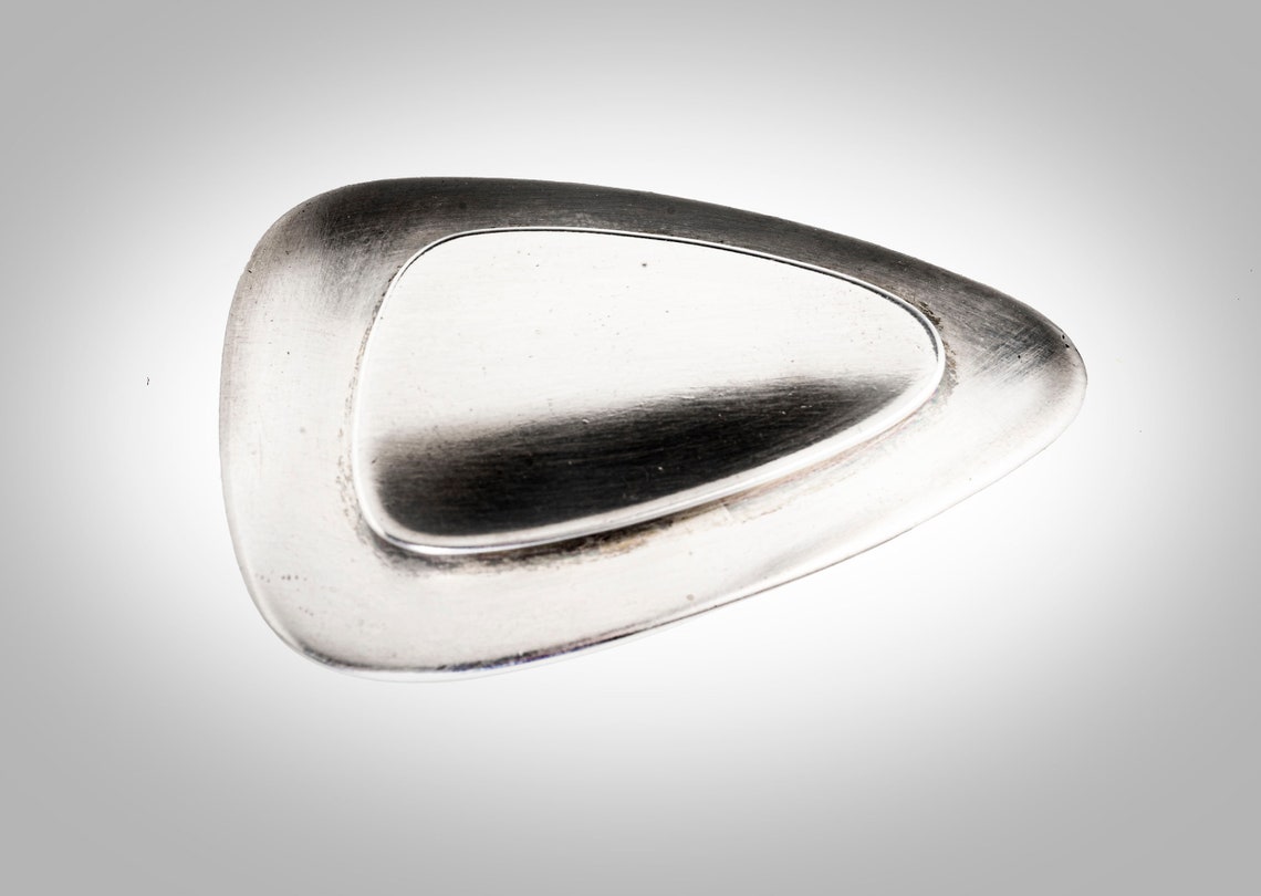 Orb Sterling Modernist Brooch Otto Robert Bade - Etsy