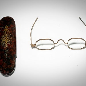F & Co Coin Silver Eyeglasses Spectacles From Pre Civil War Era - Etsy