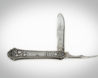 Fancy Folding Knife - Etsy