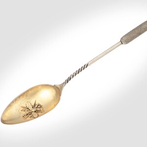 Finck Sterling Figural Spoon Spoon Insect & Cattail - Etsy