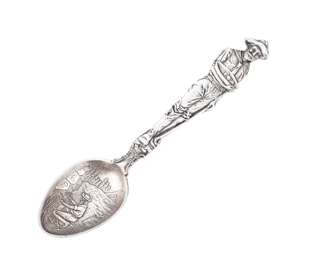 Mayer Bro Sterling Figural Gold Miner Souvenir Spoon. - Etsy