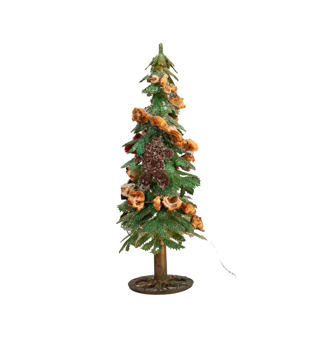 Plastic Christmas Tree With Ornaments and Sparkles - Etsy