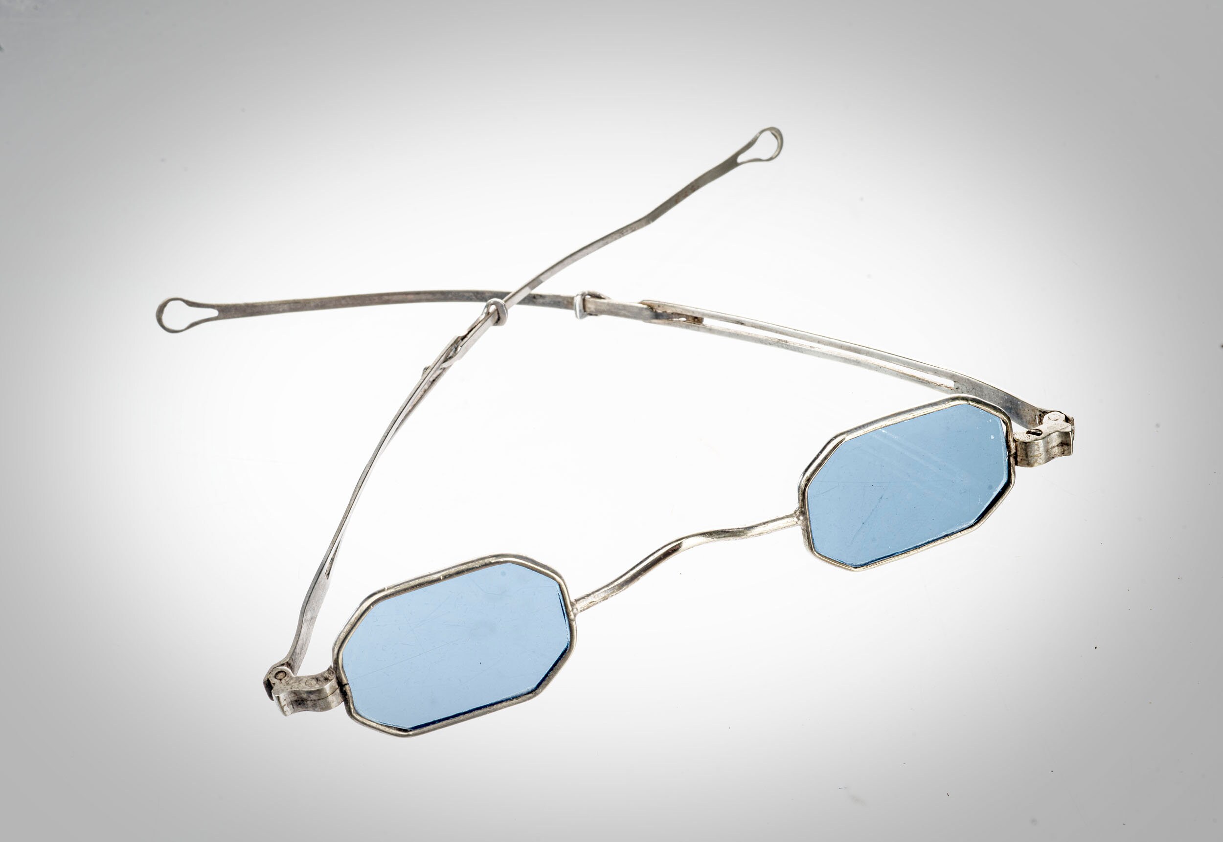 Coin silver sliding temple eyeglasses spectacles sunglasses | Etsy