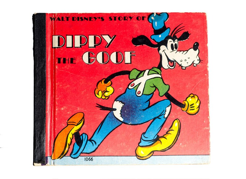 VF Walt Disney Story of Dippy the Goof 1938 Whitman - Etsy