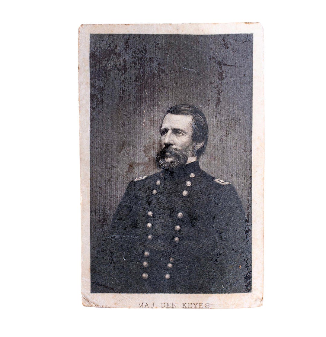 Major General Keyes Carte De Visite Original - Etsy
