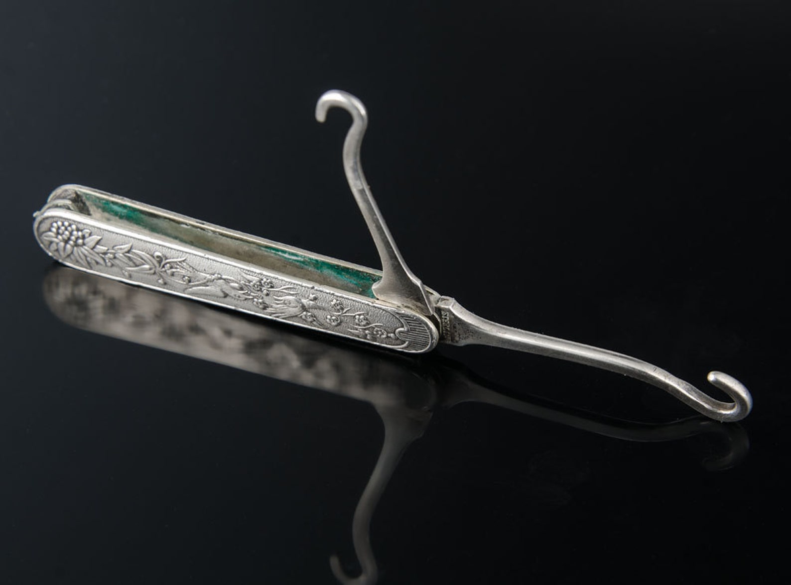 Gorham Sterling Double Folding Button Hook Aesthetic Design - Etsy