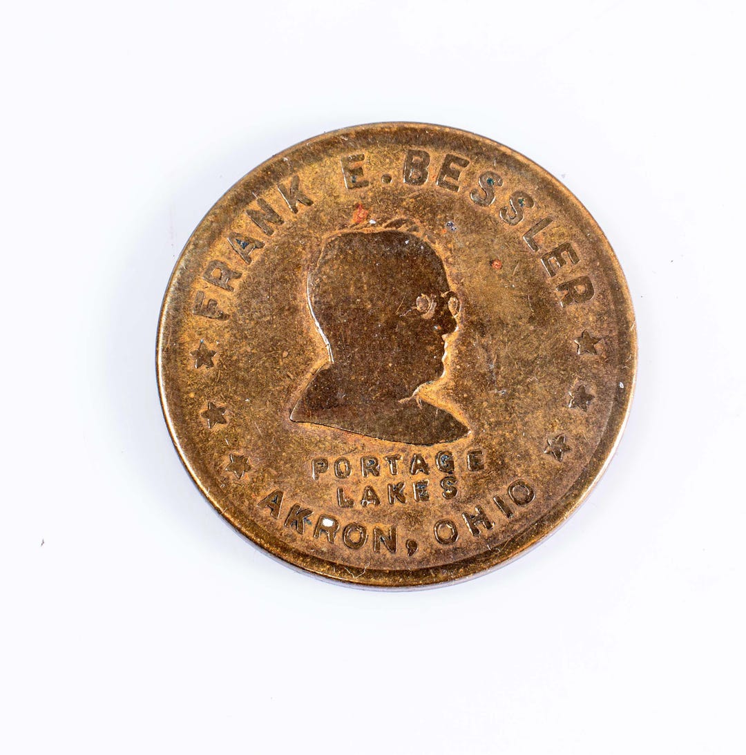 1939 Frank E Bessler Good Luck Coin - Etsy