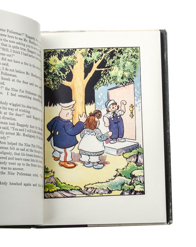Raggedy Ann and Andy & the Nice Fat Policeman, Johnny Gruelle 1942 - Etsy