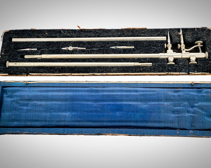 Antique Beam Compass/trammel in Original Box - Etsy