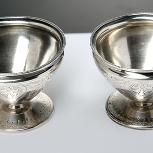 George Sharp Phila Coin Silver Pair of Salts - Etsy