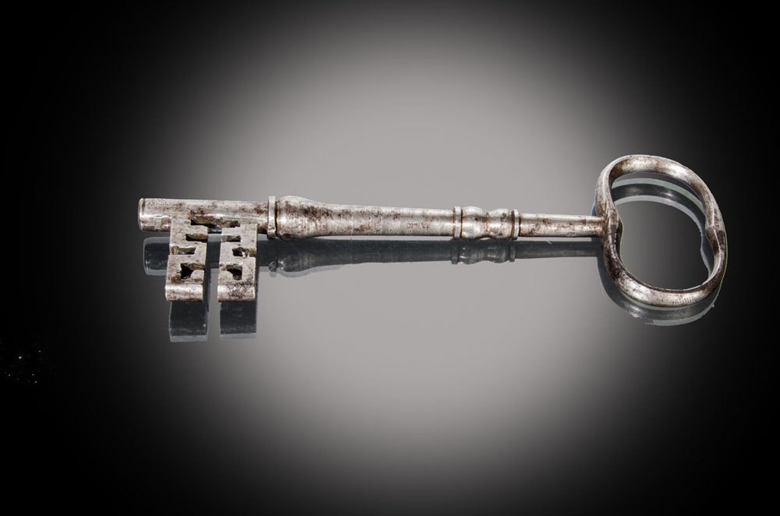 Large Georgian Hand Wrought Skeleton Key 6 1/2 Long | Etsy