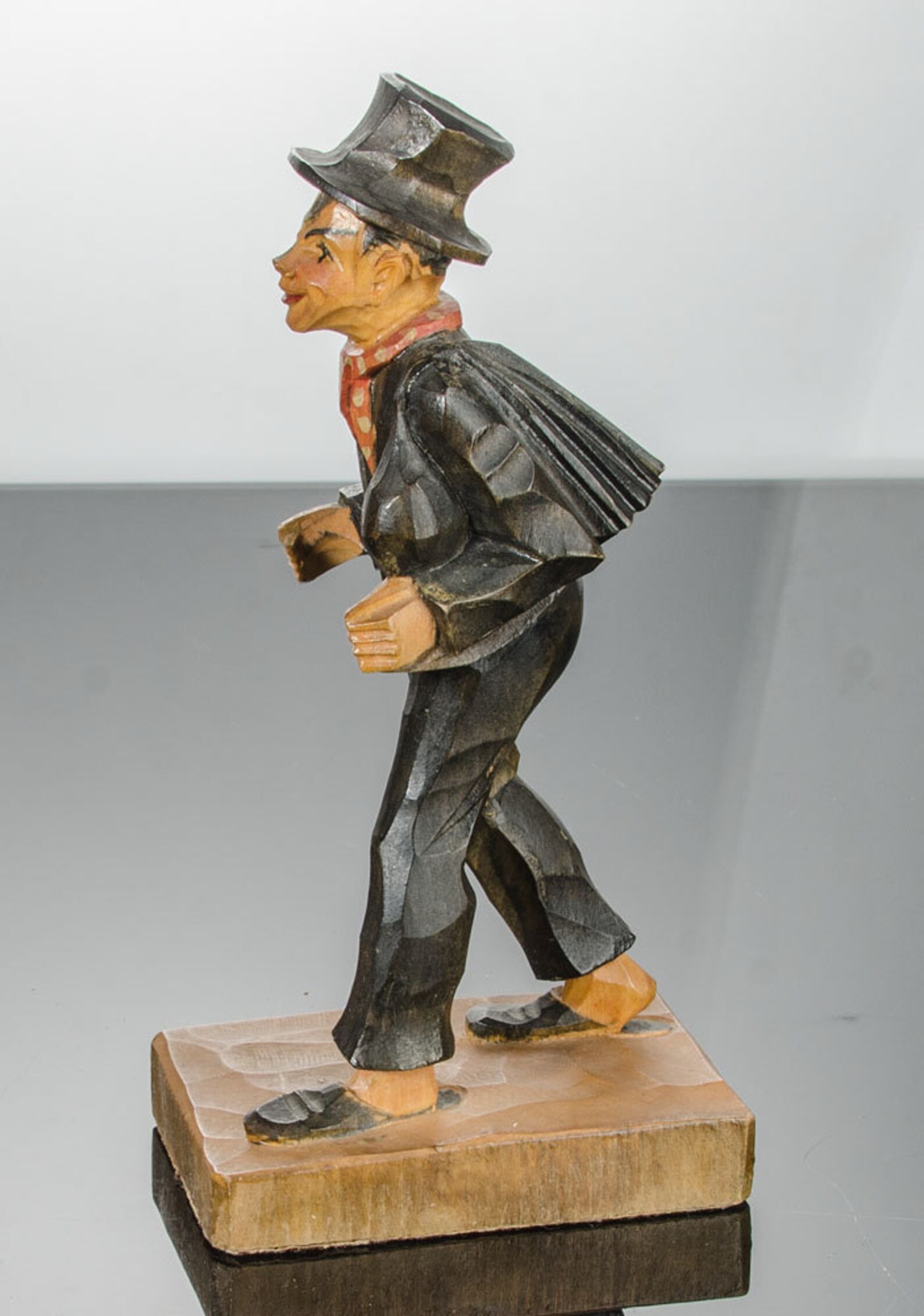 Folk Art Carved Wood Chimney Sweep Figure German 7 - Etsy