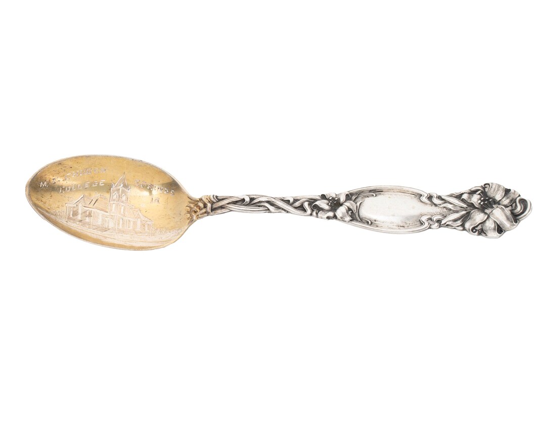 Simpson Hall & Miller Sterling Souvenir Spoon Frontenac - Etsy
