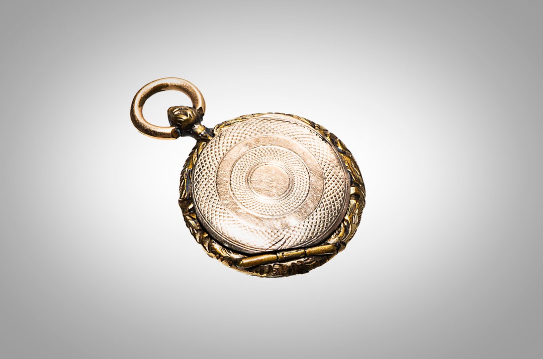 Pre Civil War Locket Woven Hair - Etsy
