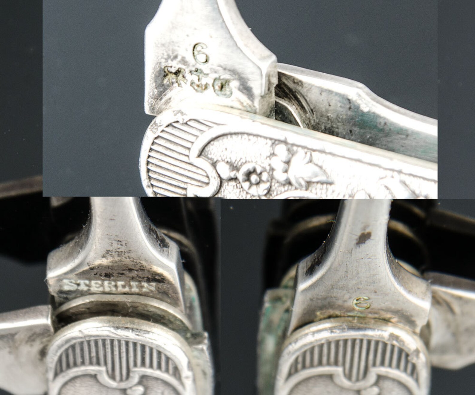 Gorham Sterling Double Folding Button Hook Aesthetic Design | Etsy