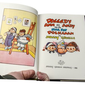 Raggedy Ann and Andy & the Nice Fat Policeman, Johnny Gruelle 1942 - Etsy
