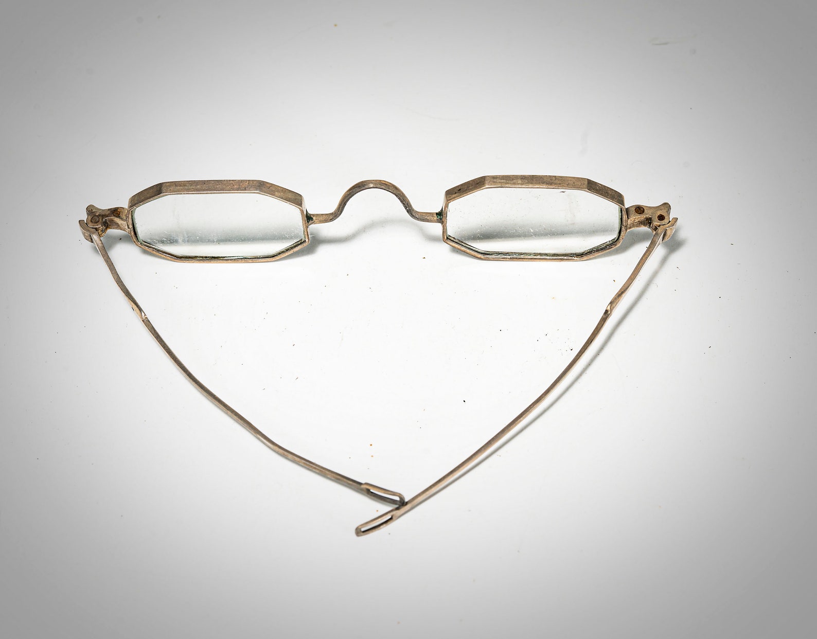 F & Co Coin Silver Eyeglasses Spectacles From Pre Civil War | Etsy