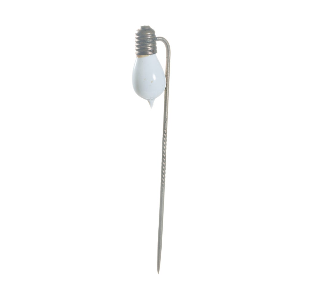 Antique Victorian Light Bulb Stick Pin - Etsy