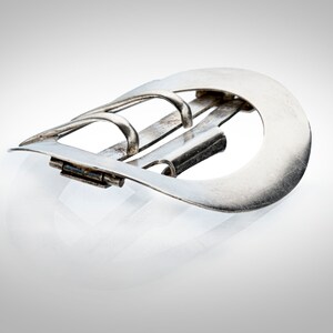 Large Reeves Silcocks & Co Sterling Sash Buckle | Etsy