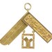 18k Masonic Past Master Jewel Medal 19th Century Square - Etsy