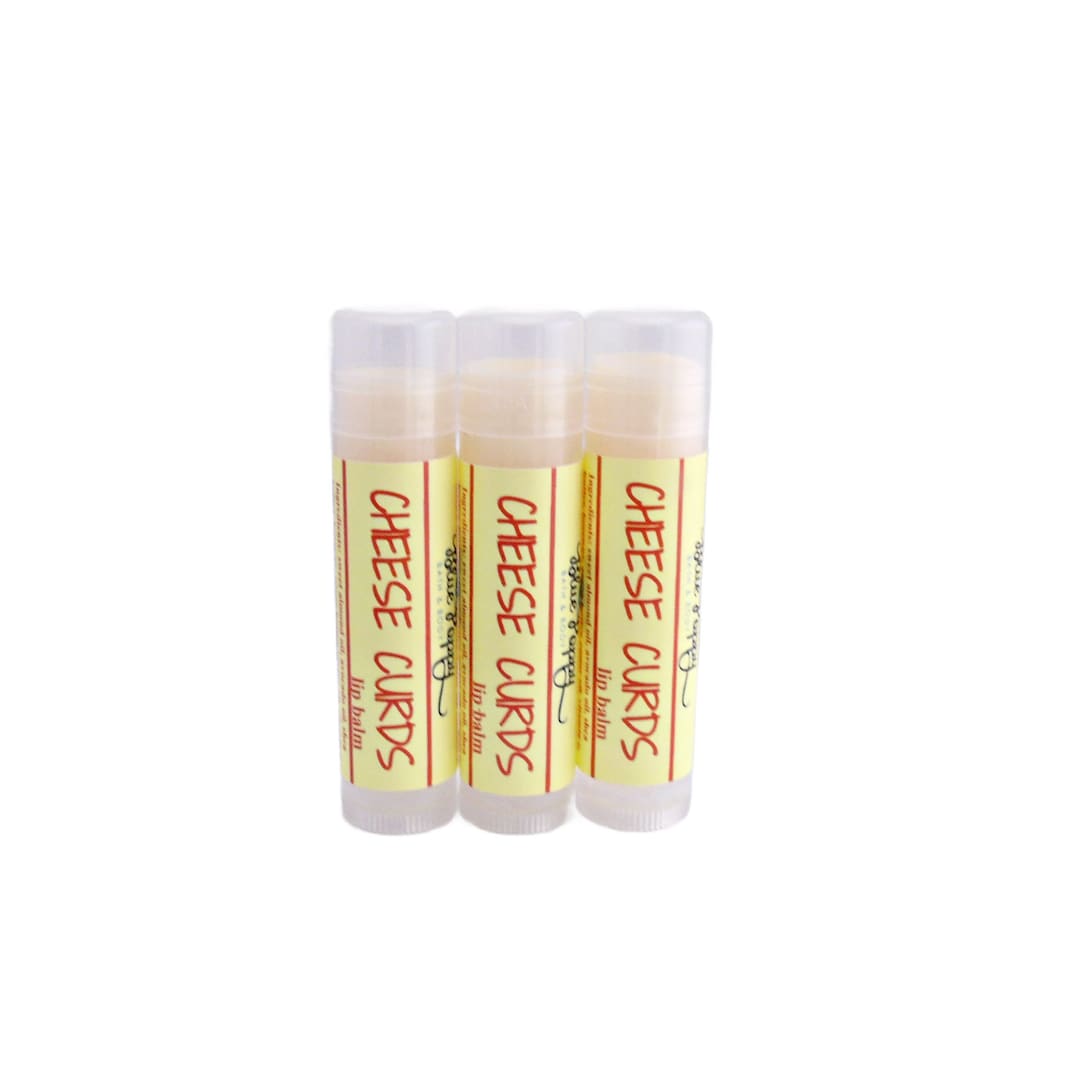 Cheese Curds Lip Balm, Made in Wisconsin - Etsy