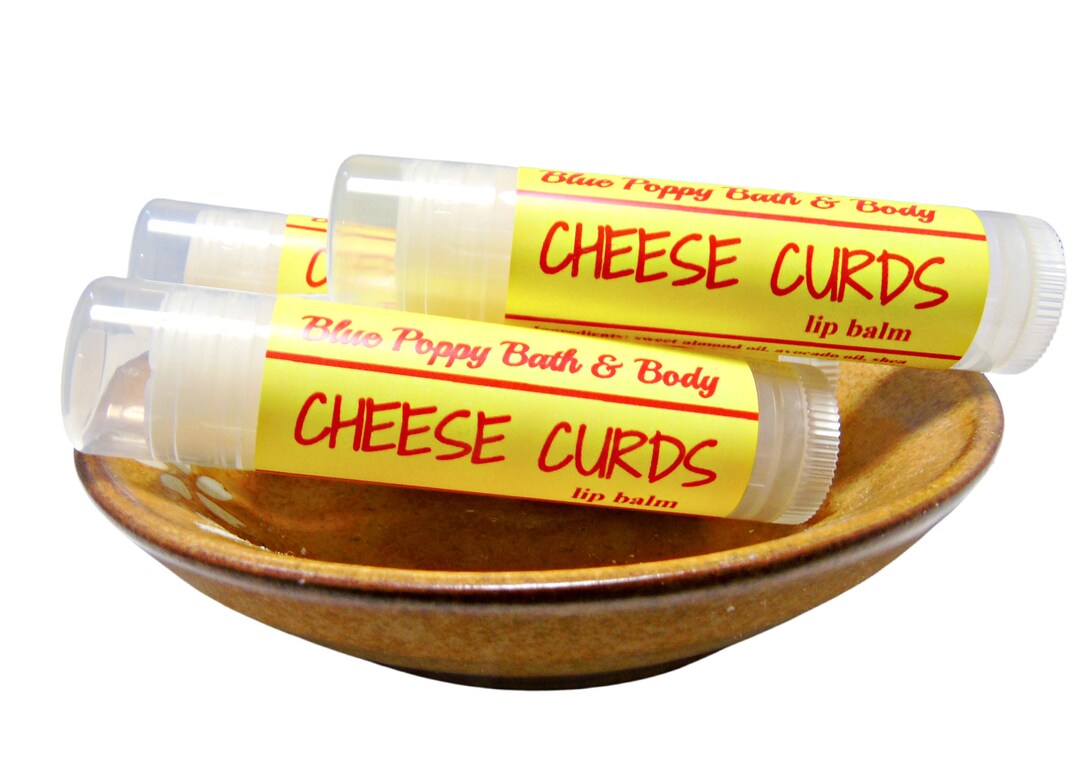 Handmade Cheese Curds Lip Balm, Made in Wisconsin - Etsy