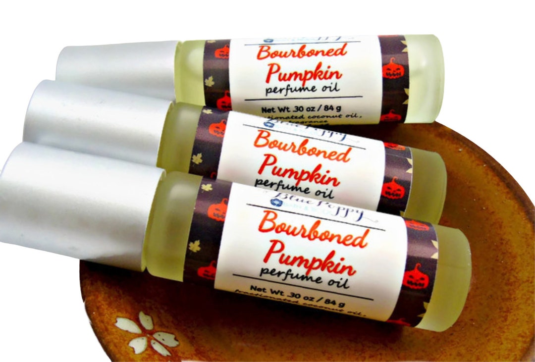 Fall Perfume Oil, Bourboned Pumpkin Fragrance With Bourbon, Pumpkin ...