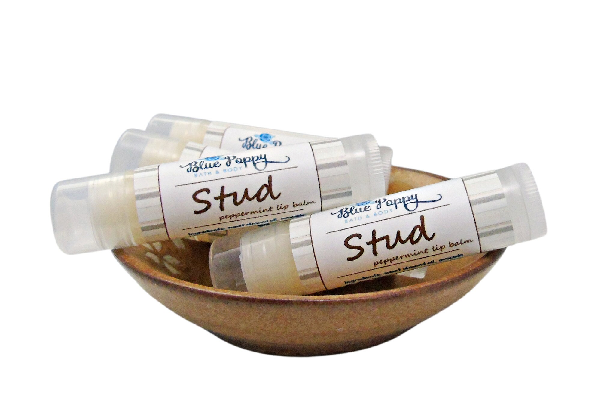 Stud Lip Balm Peppermint Chapstick Boyfriend Gift Fathers - Etsy