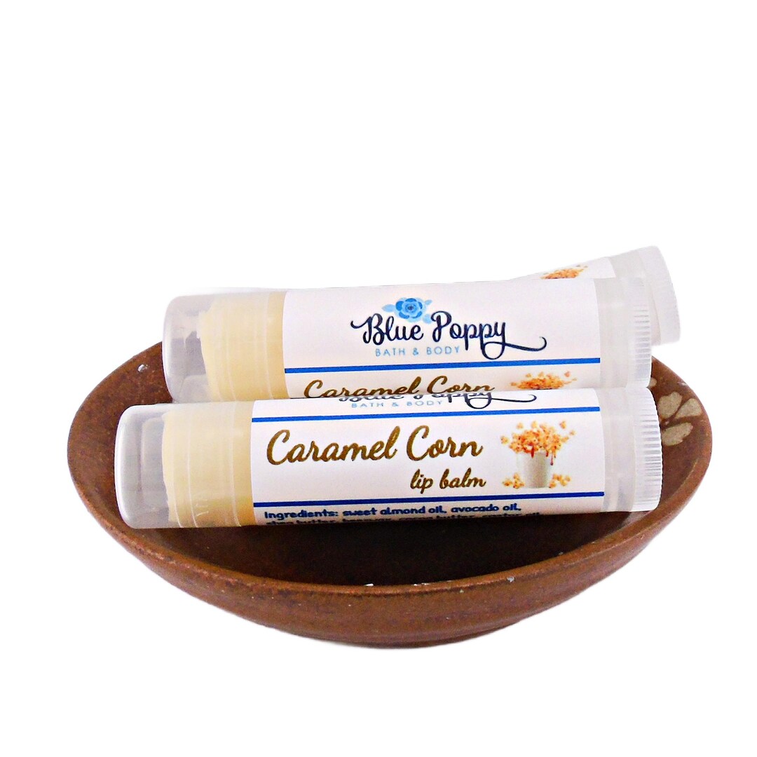 Caramel Corn Lip Balm, Popcorn Chapstick - Etsy