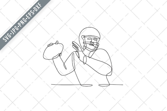 Quarterback Drawing