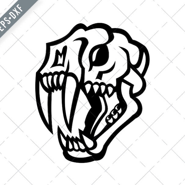 Saber Toothed Cat - Etsy