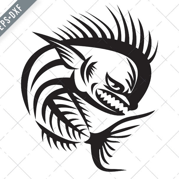 Mahi Mahi Dxf - Etsy