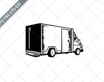 Sprinter Van SVG Filedelivery Van Svgdelivery Truck Svg - Etsy