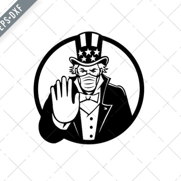 Uncle Sam Stencil - Etsy
