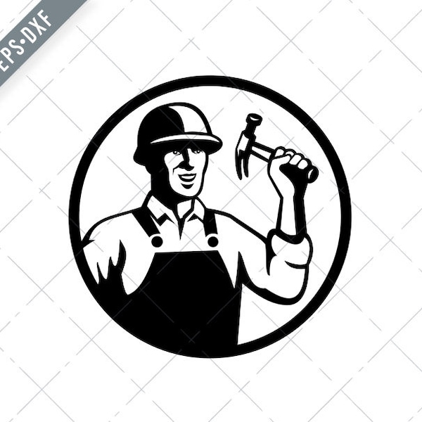 Construction Worker - Etsy