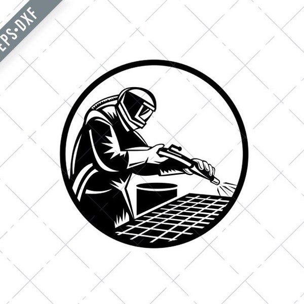 Sand Blaster Dxf File - Etsy