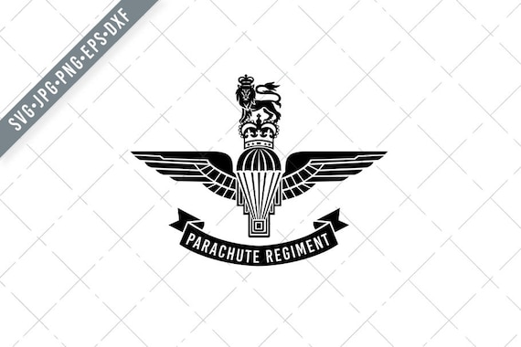British Paratrooper Logo Parachute Regiment, British Army Pin Badge