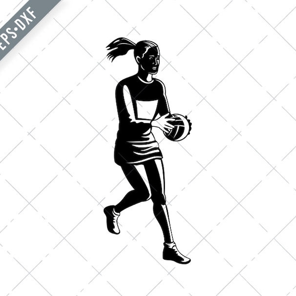 Netball Svg - Etsy Australia