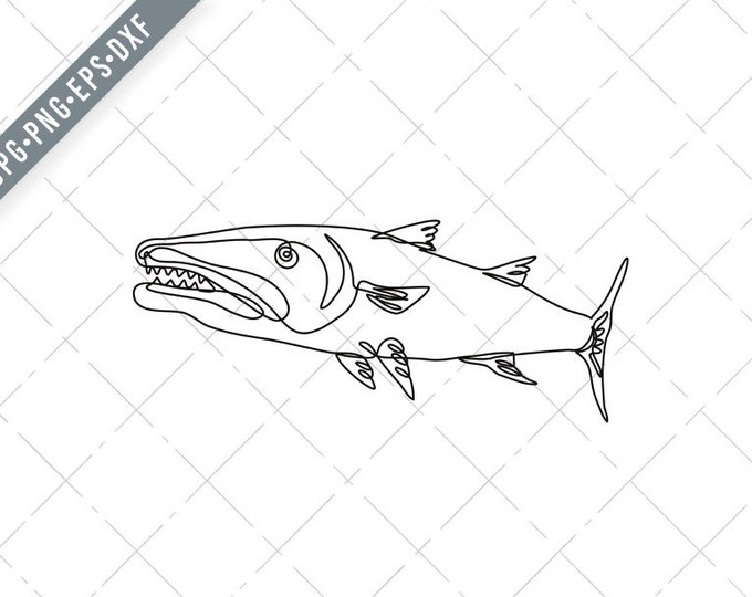 DXF File cuda - Etsy