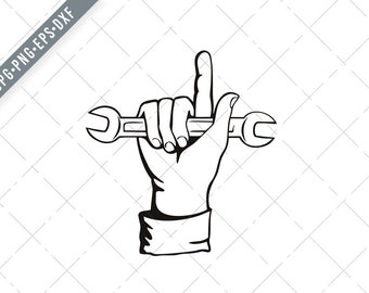 Spanner Wrench Dxf - Etsy