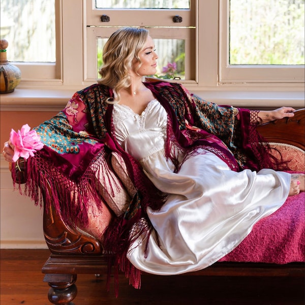 Bohemian Bridal Robe - Etsy