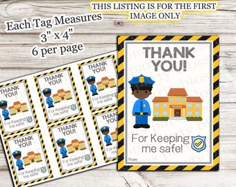 Thank You for Keeping Me Safe - Etsy