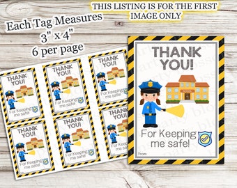 Thank You for Keeping Me Safe - Etsy