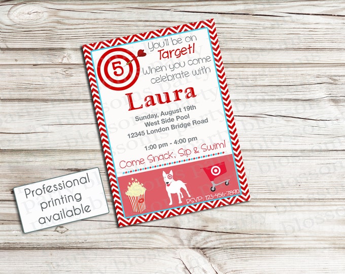 Target party Birthday Price Tags /target birthday | Etsy